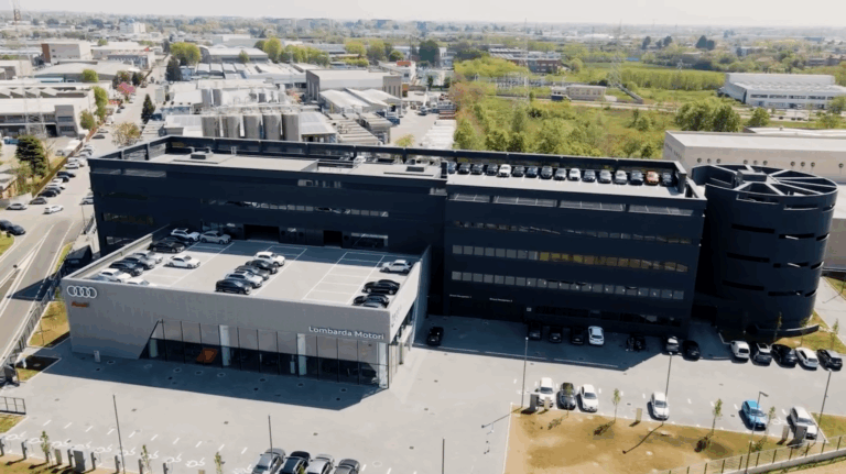 Audi Terminal, la nuova "cattedrale" di Lombarda Motori a Monza | Fleet ...