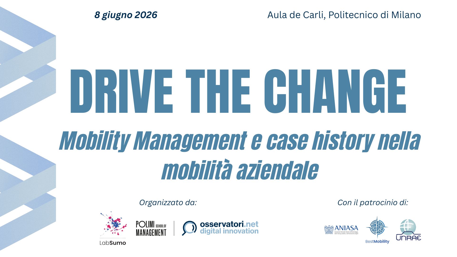 Drive the Change: Mobility Management e case history nella mobilità ...